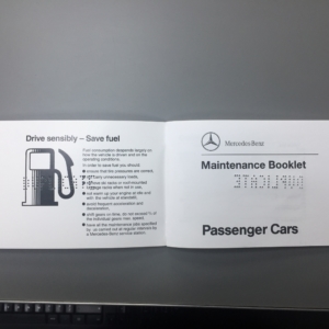 Mercedes Classic RETRO Blank service DUPLICATE book w201 w107 w124 w123 ...